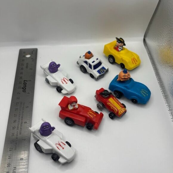 Toys | Vintage 1984 Fast Mac Pull Back Race Cars Mcdonalds Happy Meal ...